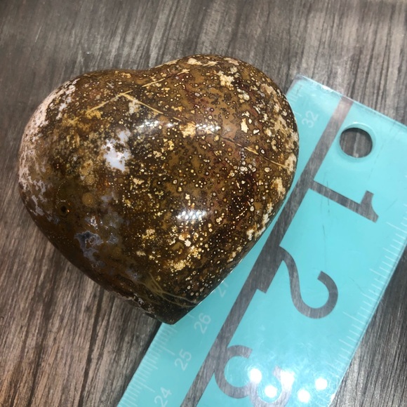 Accents | Rare Ocean Jasper W Natural Geode Specks Agate | Poshmark